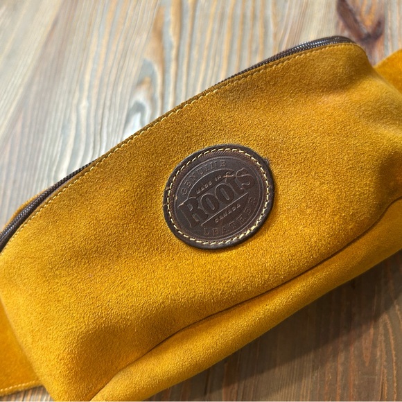 Roots | Bags | Vintage Roots Mustard Suede Belt Bag Fanny Pack | Poshmark